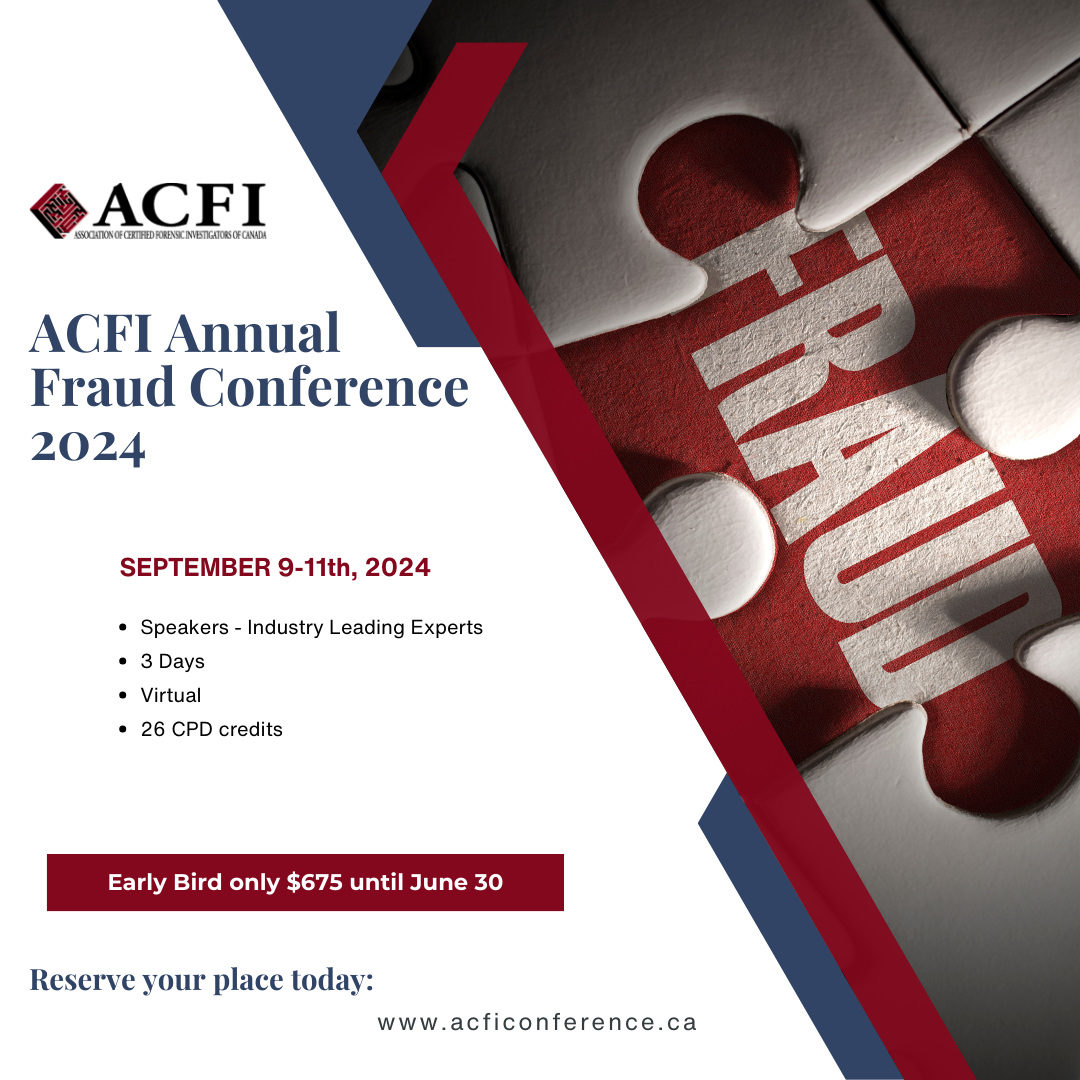ACFI of Canada – Canadian content to specifically address fraud in Canada