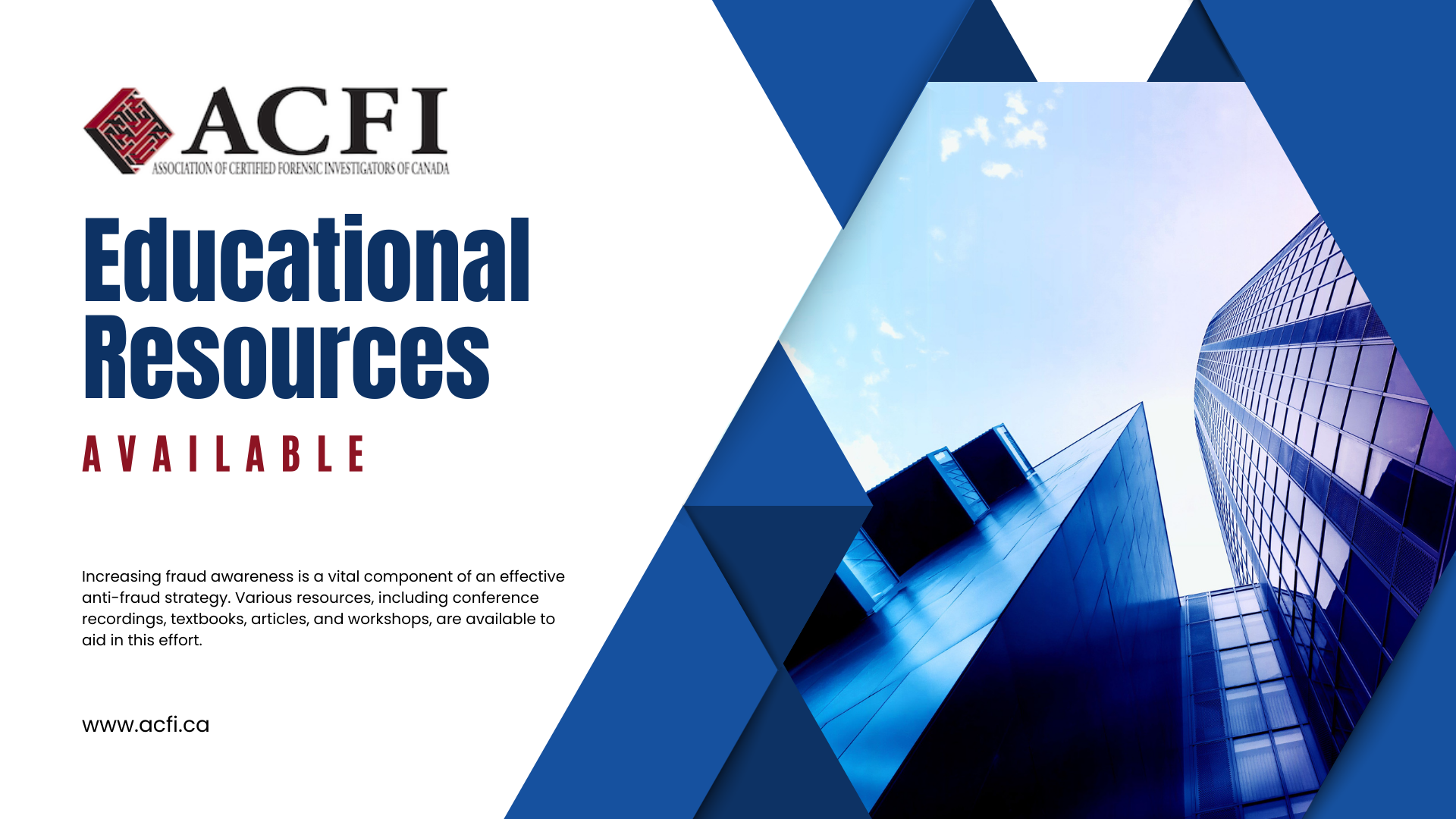 ACFI of Canada – Canadian content to specifically address fraud in Canada