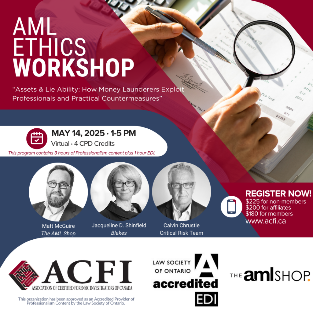 ACFI of Canada – Canadian content to specifically address fraud in Canada