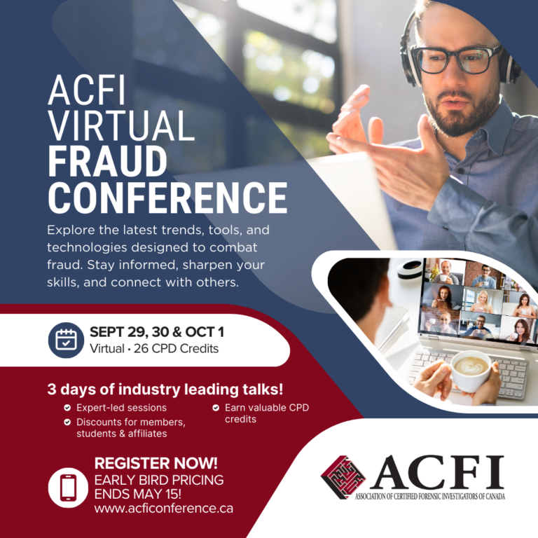 ACFI of Canada – Canadian content to specifically address fraud in Canada